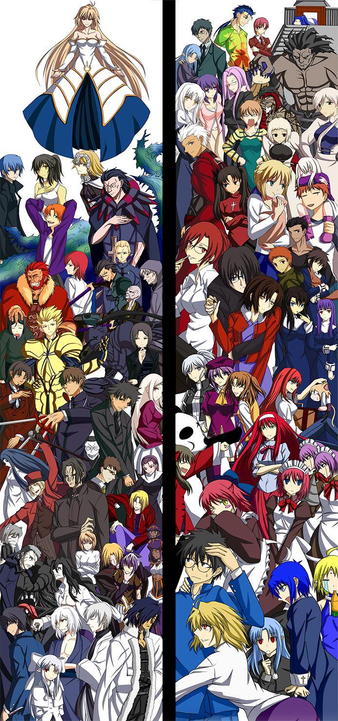 Nasuverse vs Raildexverse vs Mondaiji Tachiverse vs Date A Liveverse | SpaceBattles