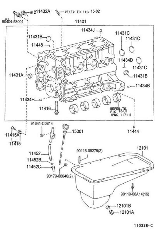 The most likely culprit in a 4-cylinder manual 2wd Toyota 4Runner ...