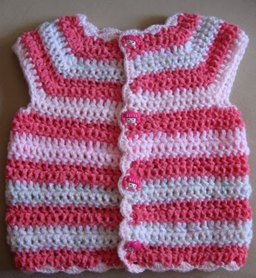 Veste crosetate pentru copii - V - Lucrusoare crosetate pentru copii ...