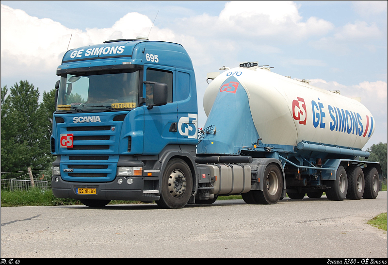 Simons Transport, Gé - Hilvarenbeek - Transportfotos.nl