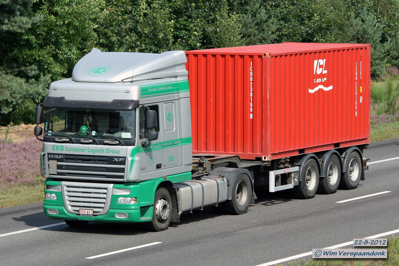 EKB Container Logistik GmbH & Co KG - Bremen (D) - Transportfotos.nl